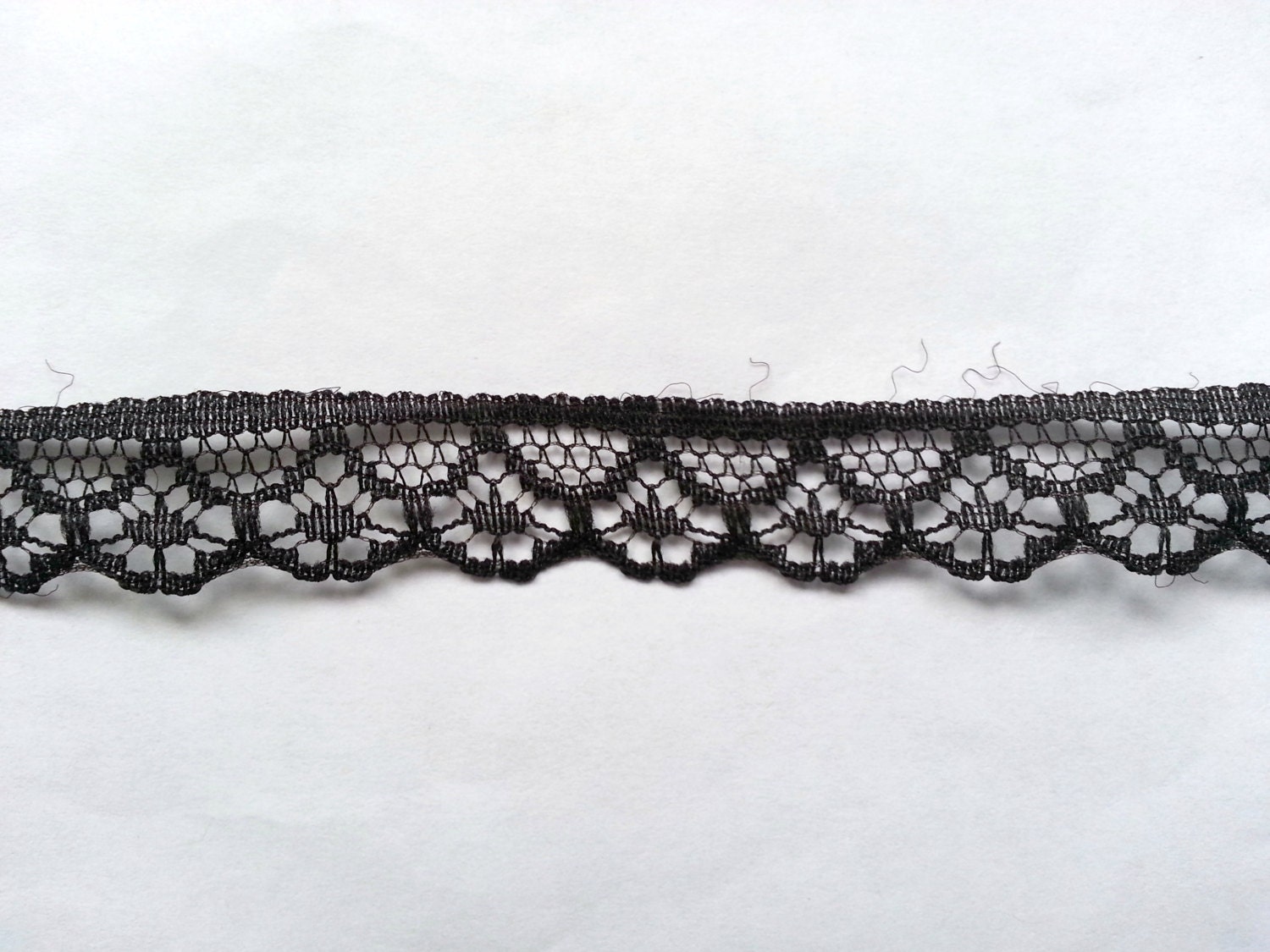 10 Yards of Half Inch Wide Black Lace Ribbon/ 10 Yards of 1/2 | Etsy