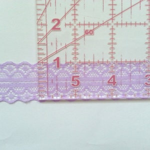 10 Yards of Purple Lace Ribbon/ Lavender Lace Trim/ Lavender Lace ...