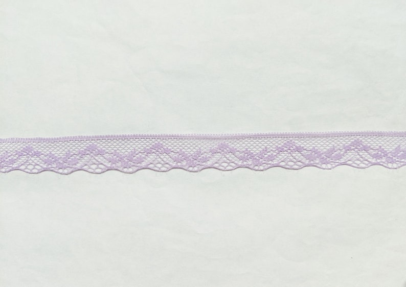 10 Yards of Light Purple Lace Ribbon/ Lavender Lace Ribbon/ | Etsy