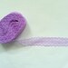 10 Yards of Purple Lace Ribbon/ Lavender Lace Trim/ Lavender - Etsy
