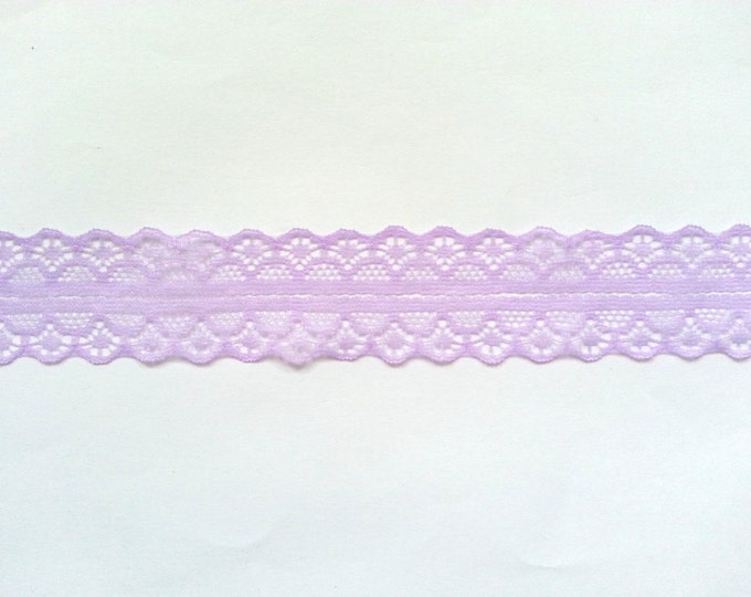 10 Yards of Purple Lace Ribbon/ Lavender Lace Trim/ Lavender | Etsy