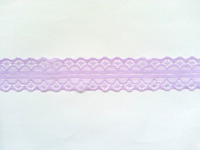 10 Yards of Purple Lace Ribbon/ Lavender Lace Trim/ Lavender Lace ...