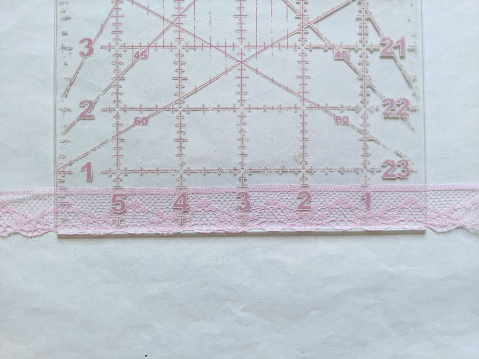 10 Yards of Light Pink Lace Ribbon/ Light Pink Lace Trim | Etsy