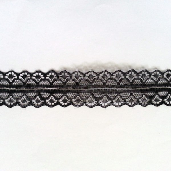 Black Lace Ribbon - Etsy