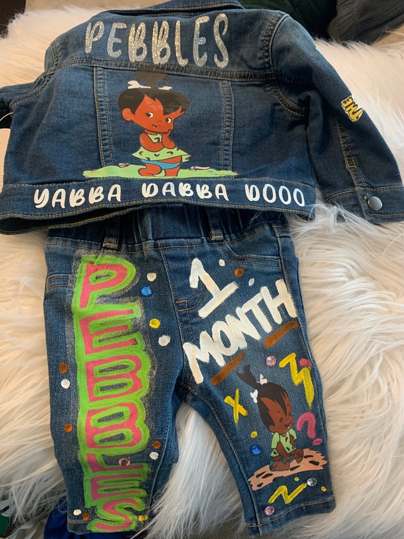 Custom Denim Set - Etsy