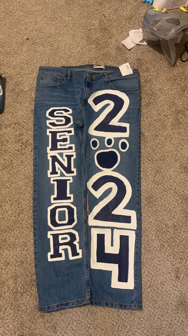 Senior Jeans - Etsy