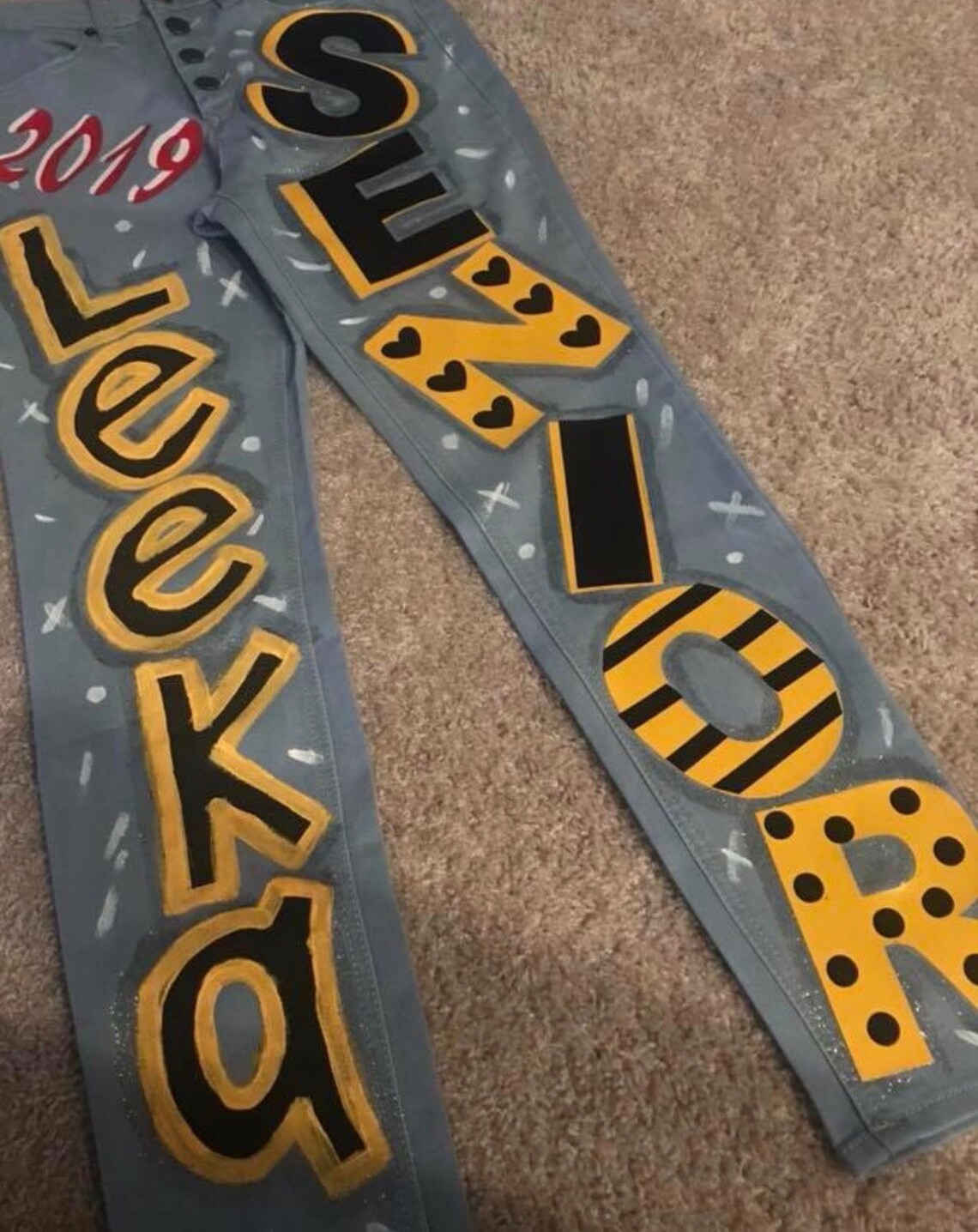 Senior Junk Jeans - Etsy