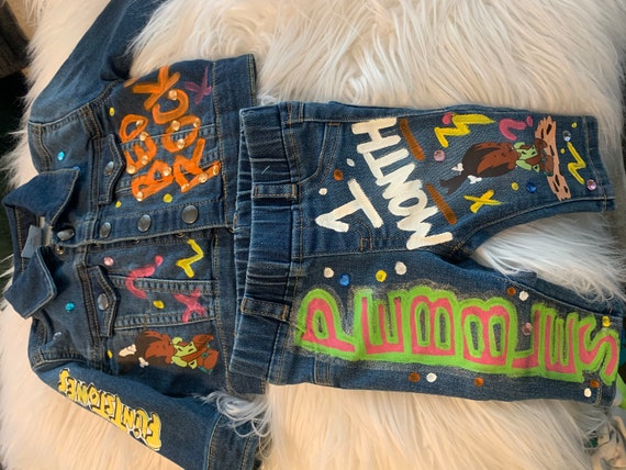 Custom Denim Set | Etsy