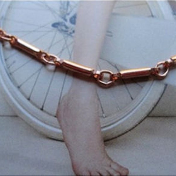 Copper Anklet - Etsy