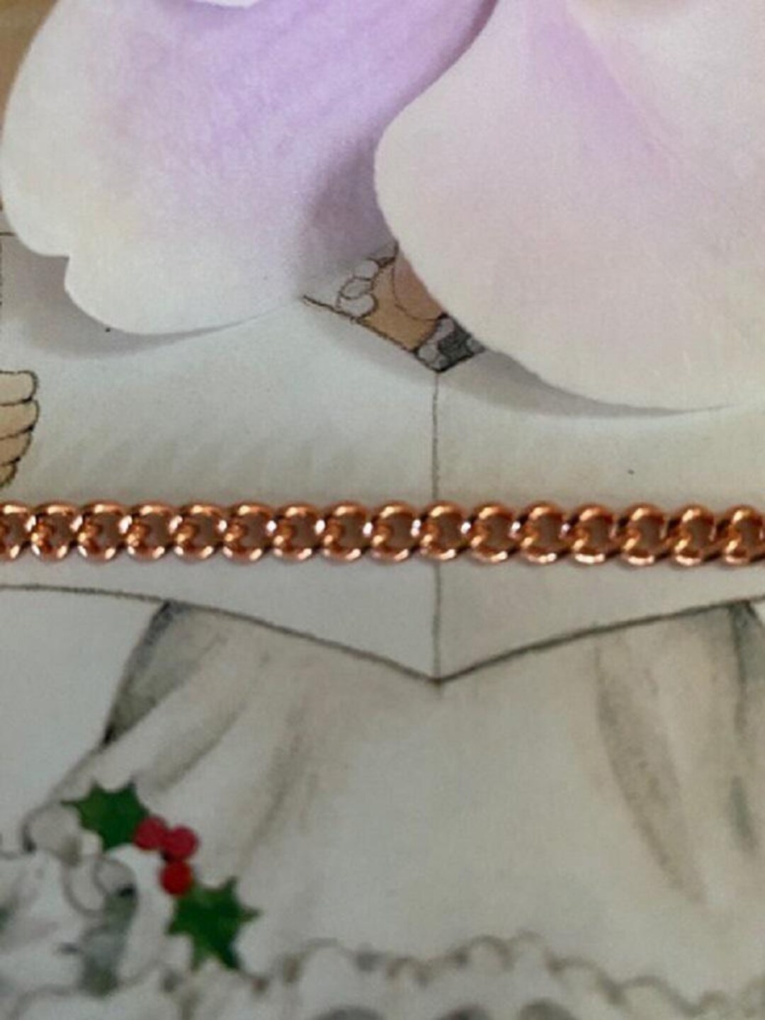Solid Copper Link Bracelet: High Polish Finish, USA Made - Etsy