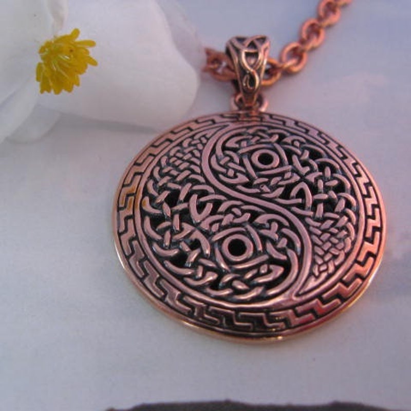 Copper Pendant - Etsy