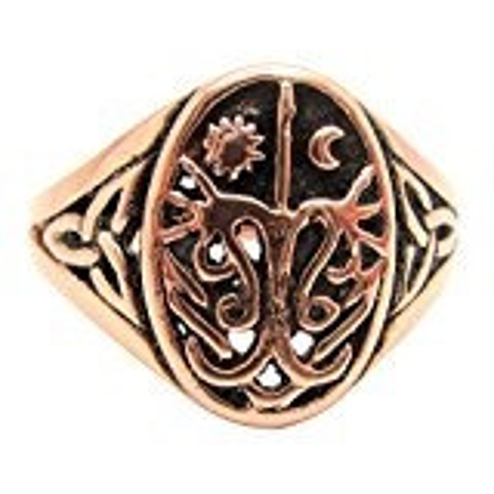 Solid Copper Ring CTR3688 1/2 an Inch Wide Available in - Etsy