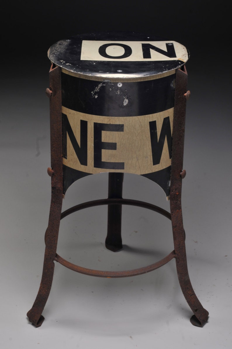 One-way Bar Stool, Circular - Etsy