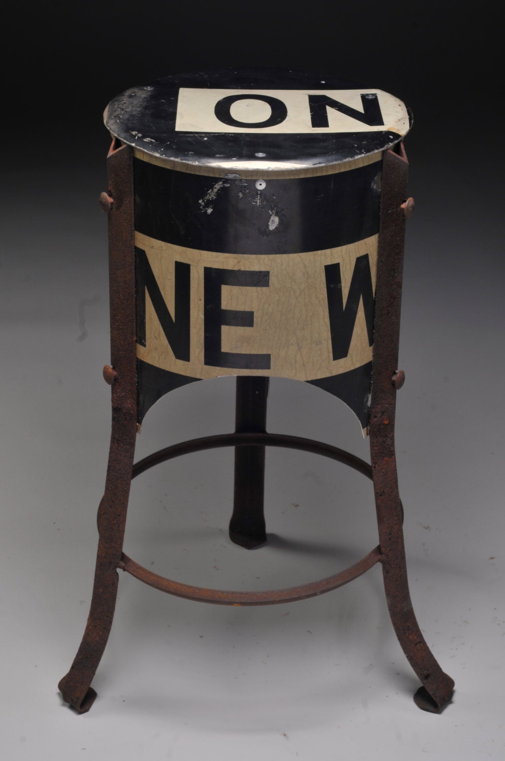 One-way Bar Stool, Circular - Etsy