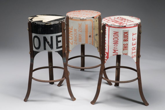 One-way Bar Stool Circular | Etsy