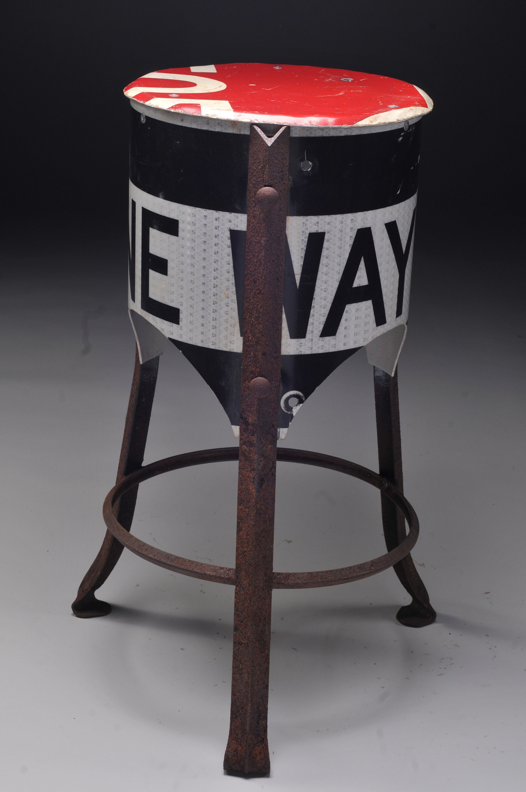 One-way Bar Stool, Circular - Etsy