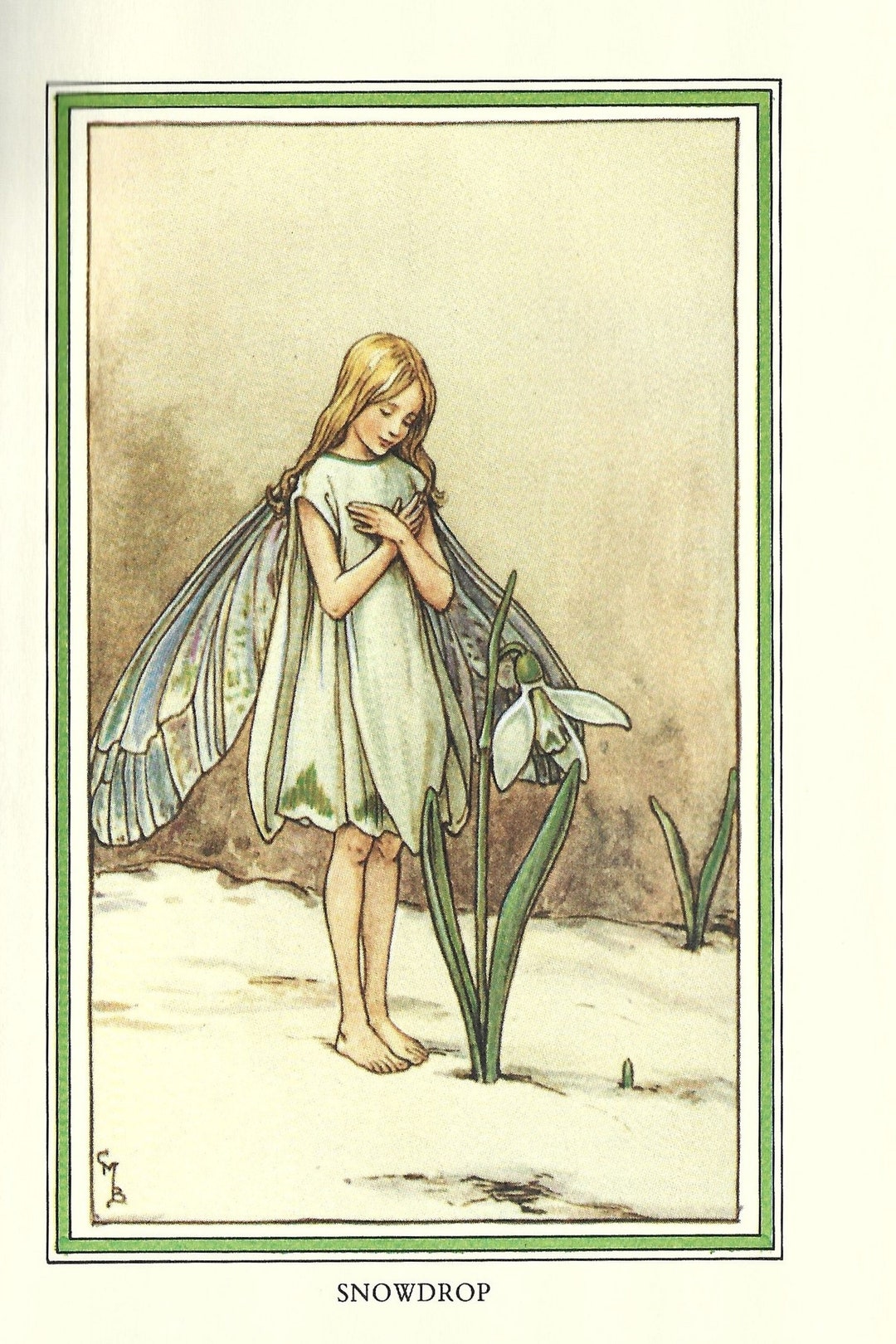 Vintage Flower Fairies of the Winter, 1999 Hardback Book - Etsy