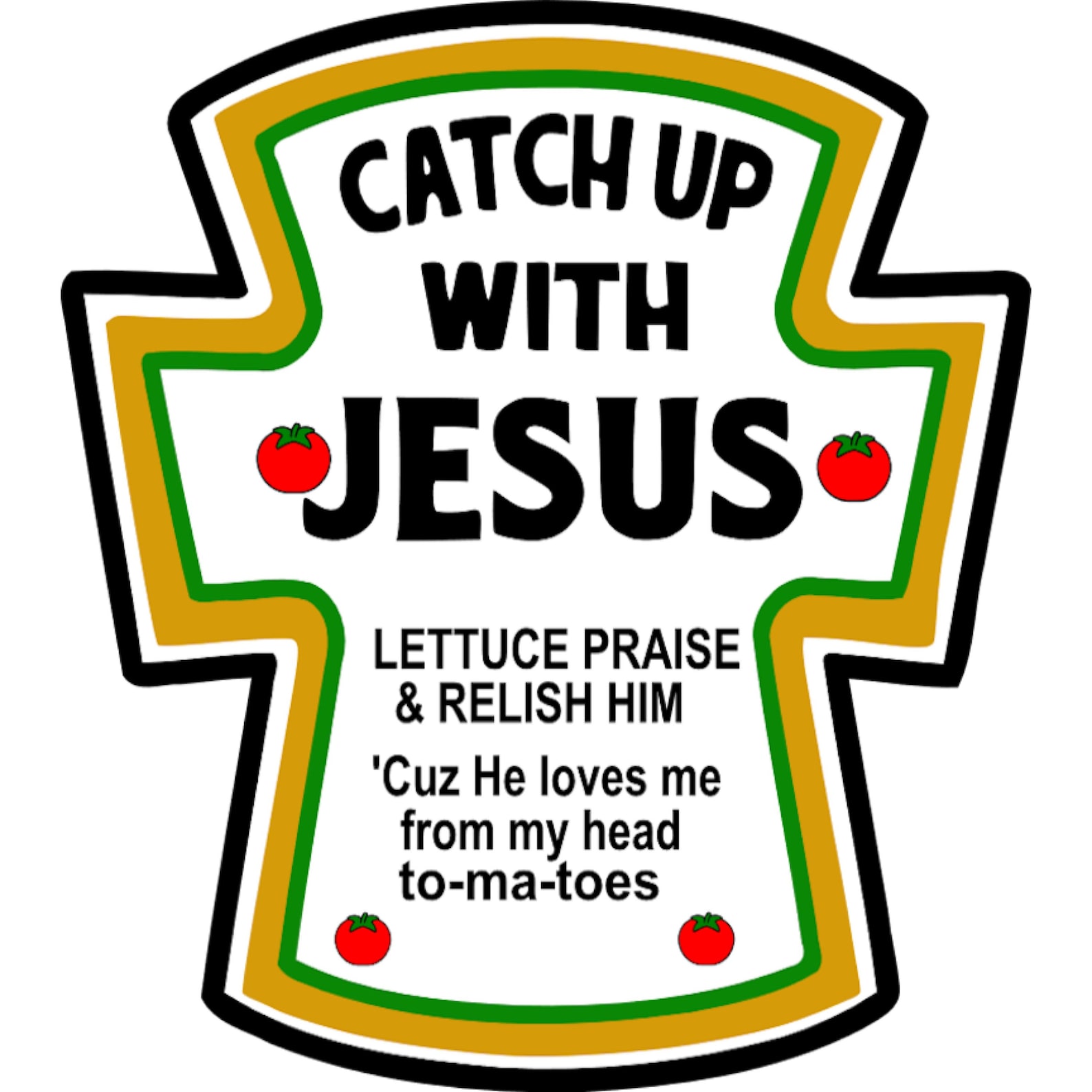 Jesus Condiments- SVG Cut File - Etsy
