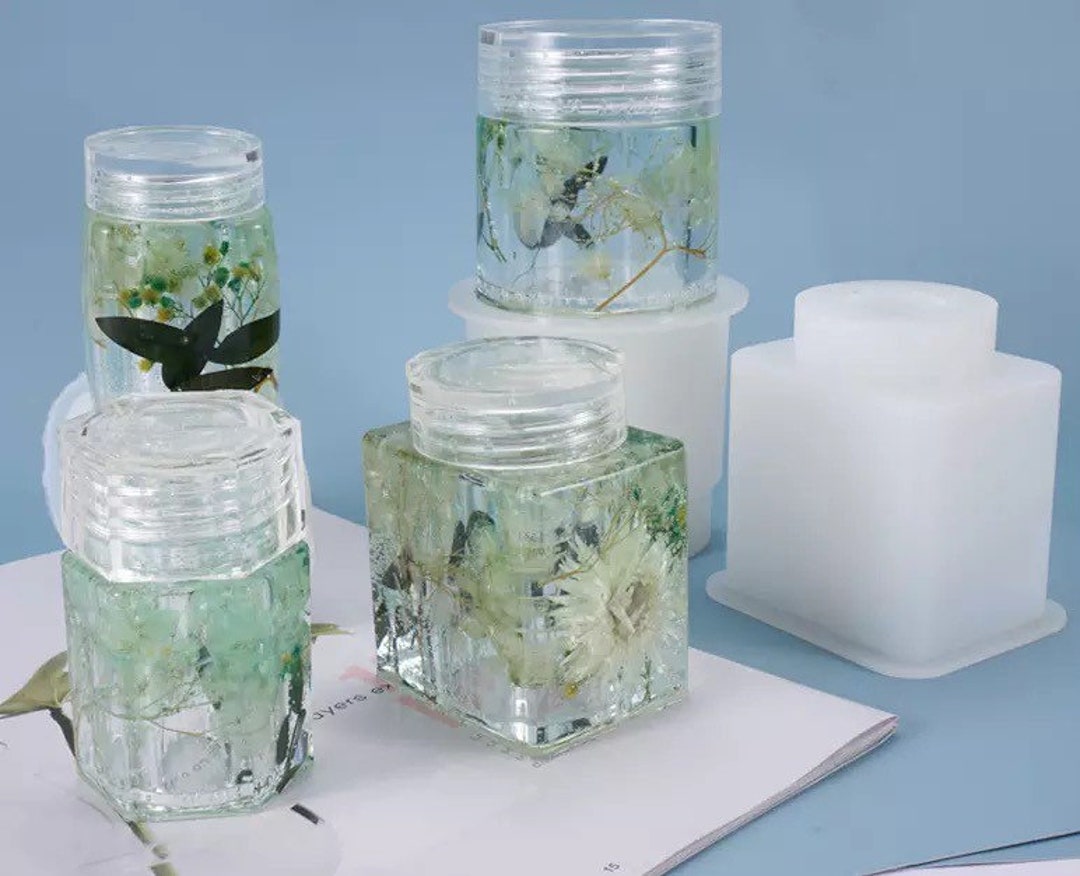 Epoxy Resin Silicone Jar Mold - Etsy