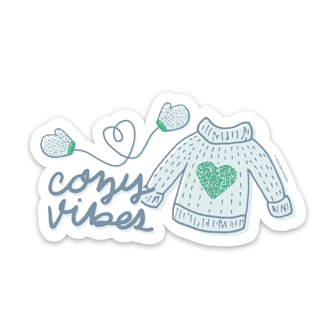 Cozy Vibes Sticker Pvc-free - Etsy