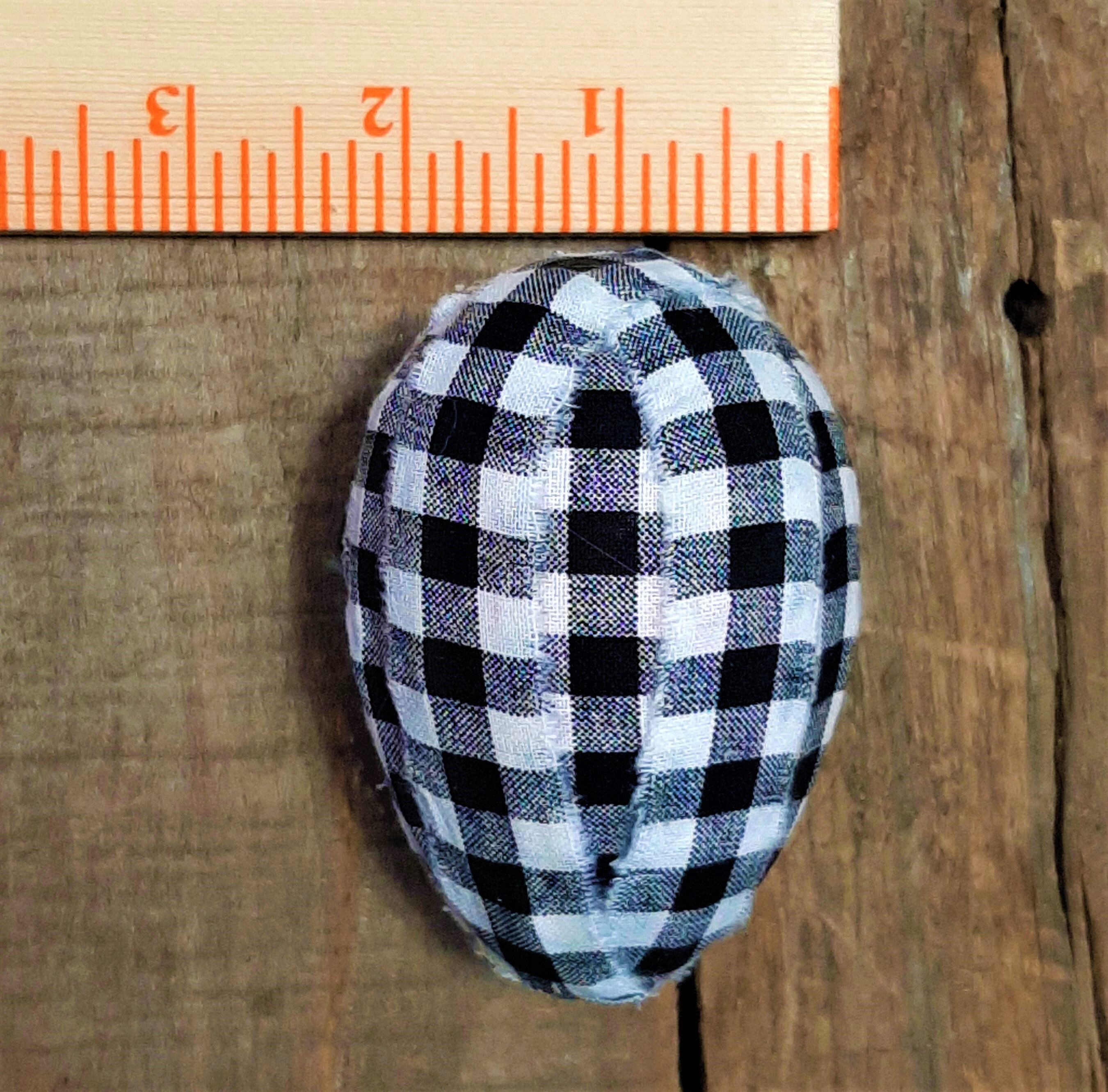 Easter Eggs, Buffalo Check Farmhouse Country Style, Black and White - Etsy