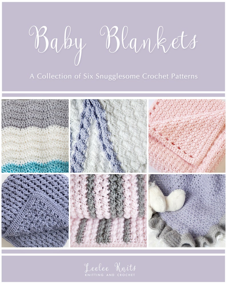 6 Snuggly Crochet Baby Blanket Patterns | Etsy