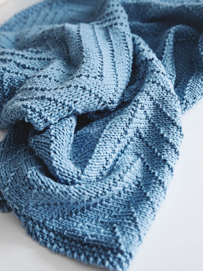 Jasper Baby Blanket Knitting Pattern - Etsy
