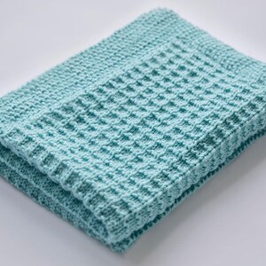 Textured Baby Blanket Knitting Pattern - Etsy