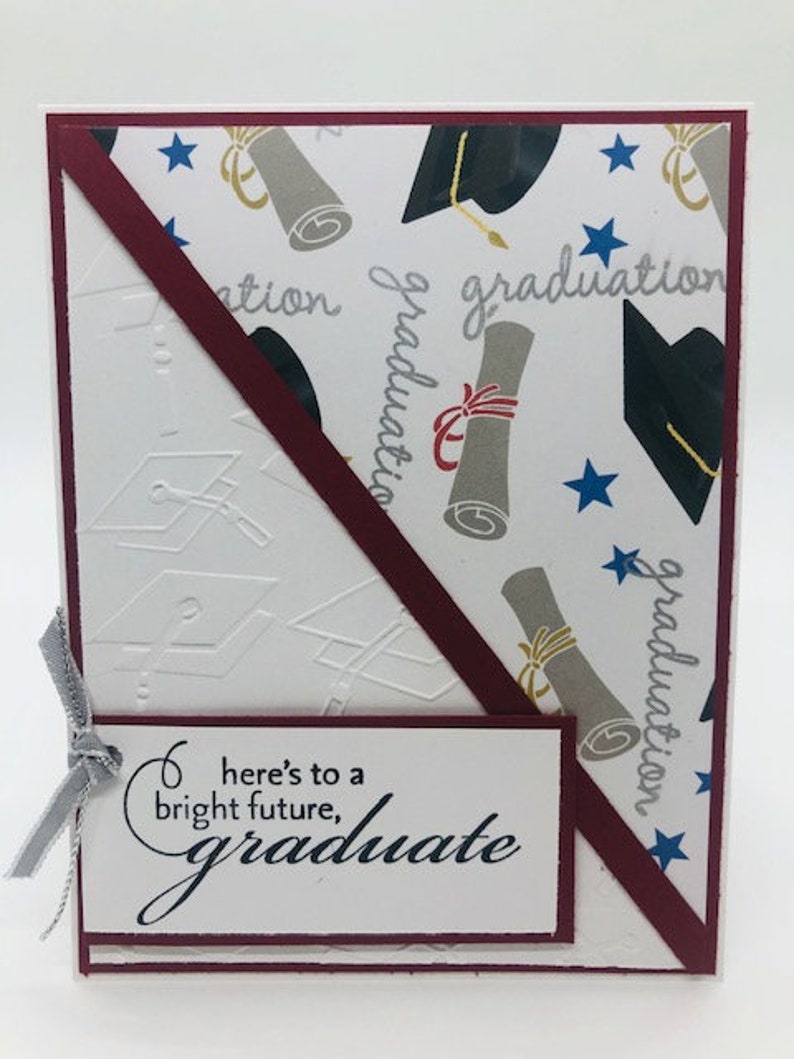 Graduation, Card for Her, Card for Him, Friend, Stampin Up, Handmade ...