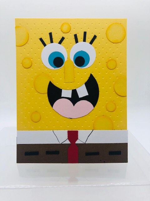 Birthday Card, Sponge Card, Made in Alaska, Card for Him, Card for Her ...
