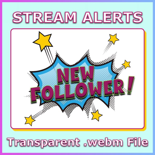 New Follower Overlay - Etsy