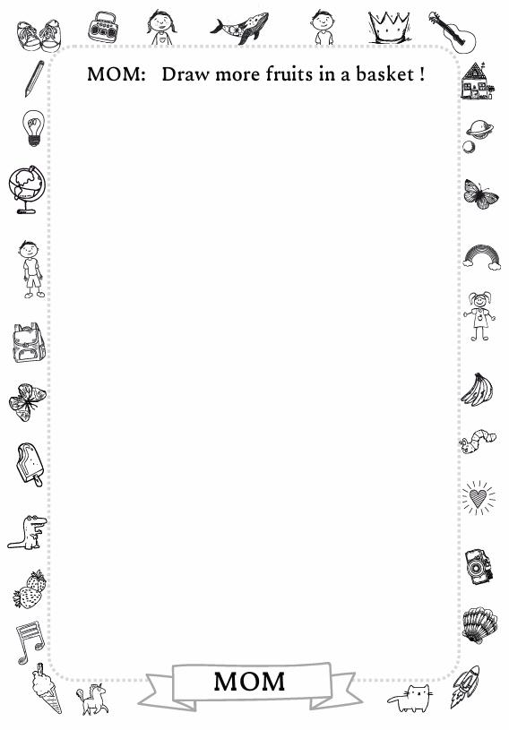 Draw With Mom - 50 Pages of Fun Activity for Moms and Kids - Download ...