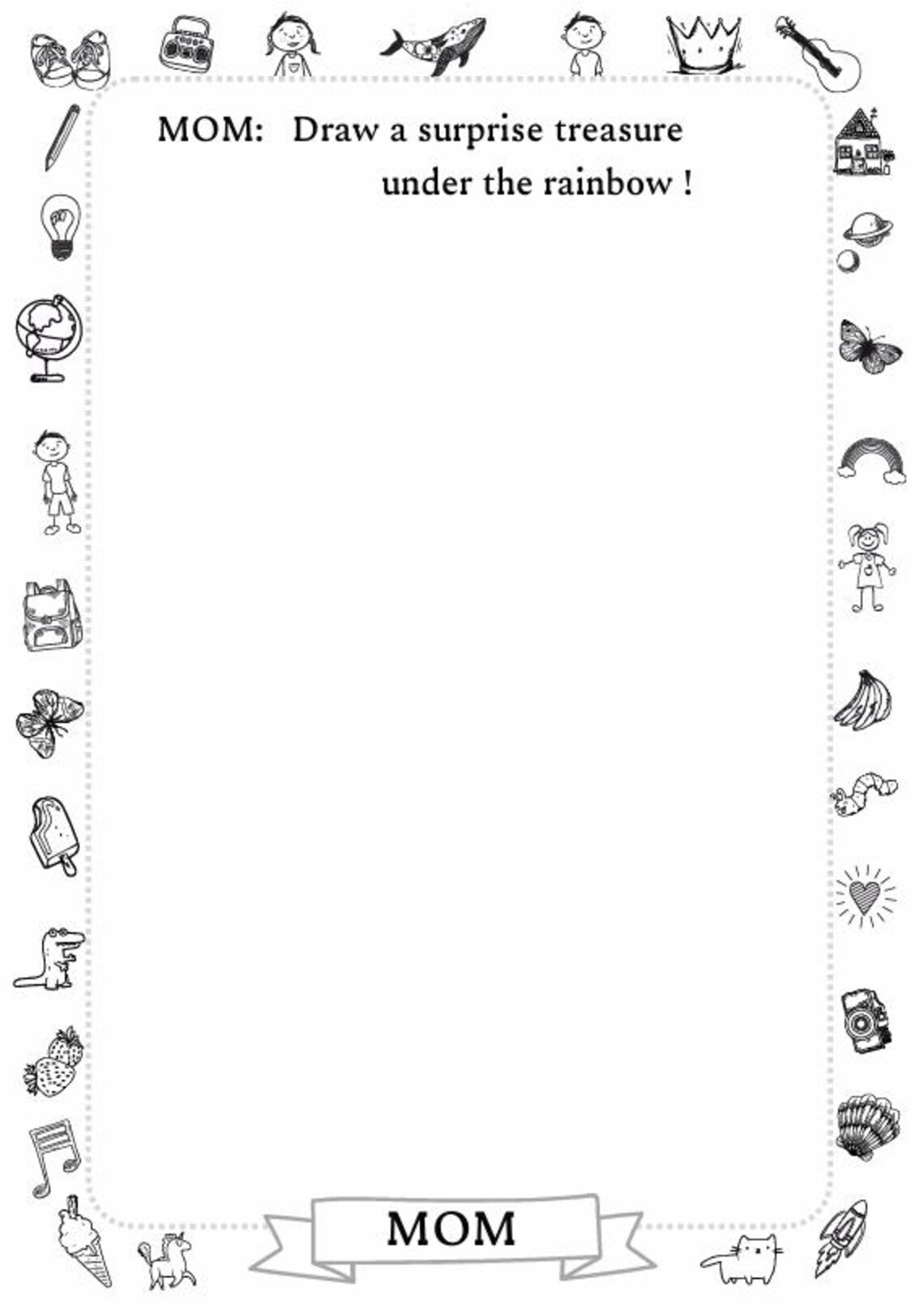 Draw With Mom - 50 Pages of Fun Activity for Moms and Kids - Download ...