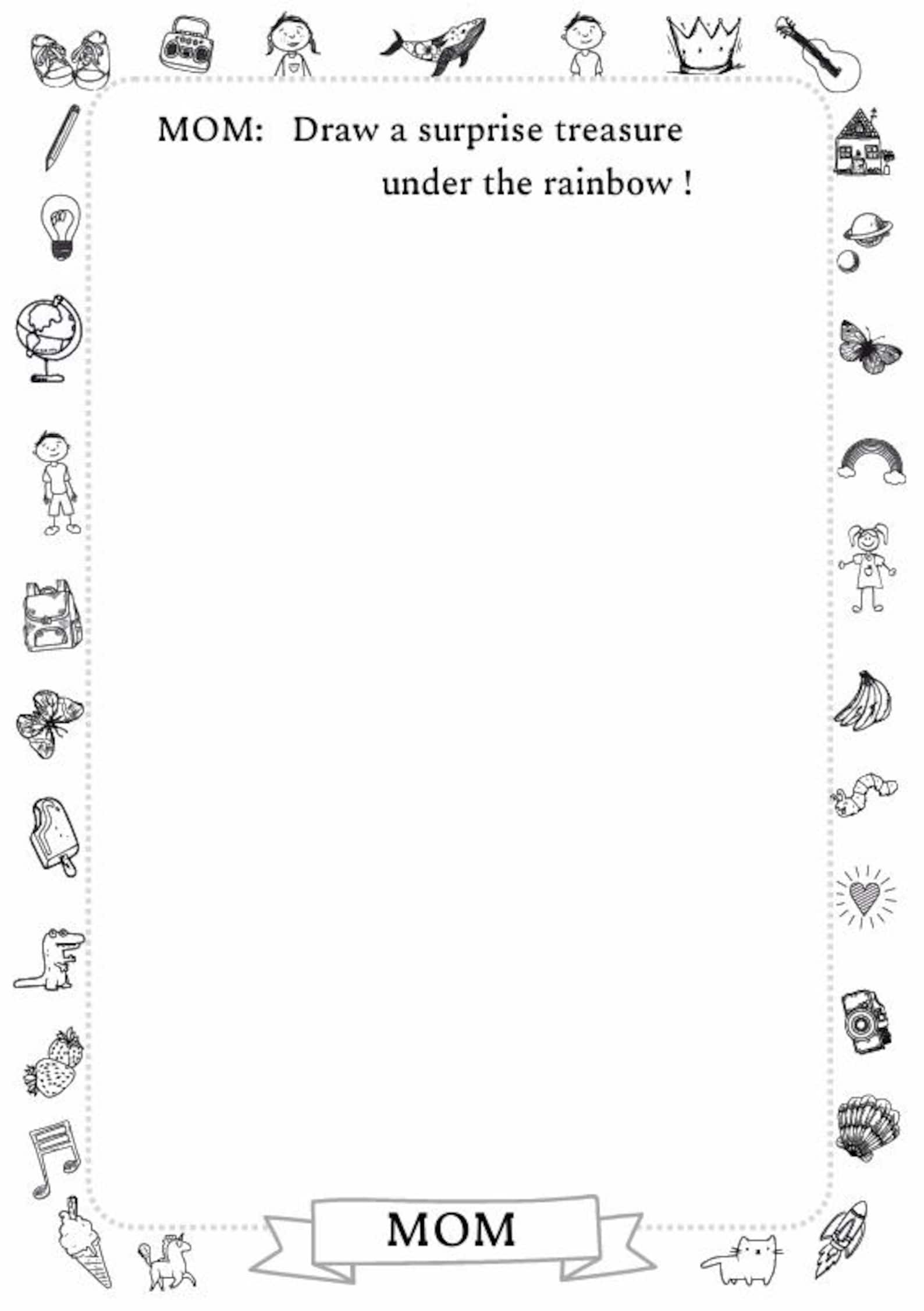 Draw With Mom - 50 Pages of Fun Activity for Moms and Kids - Download ...
