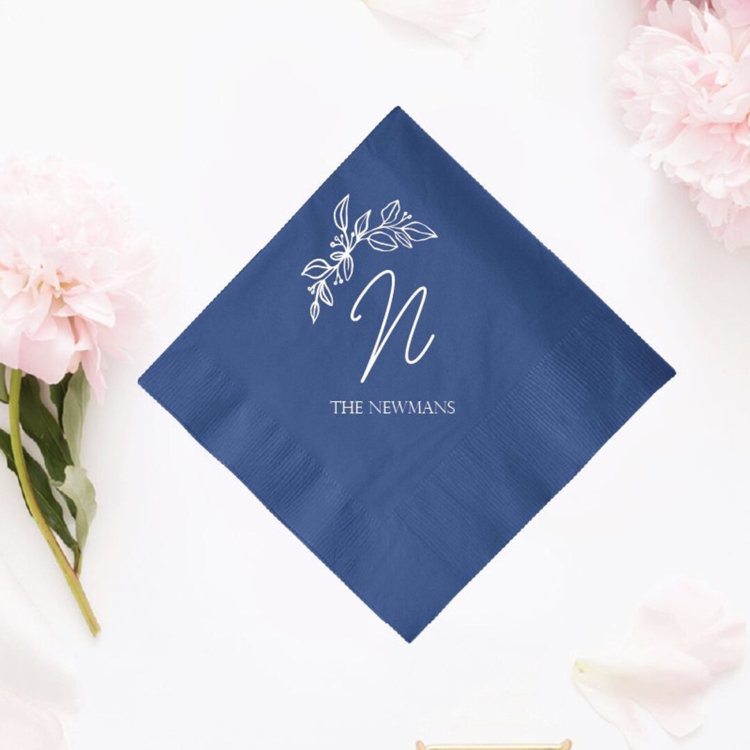 Custom Paper Napkins, Personalized Paper Napkins, Custom Wedding ...