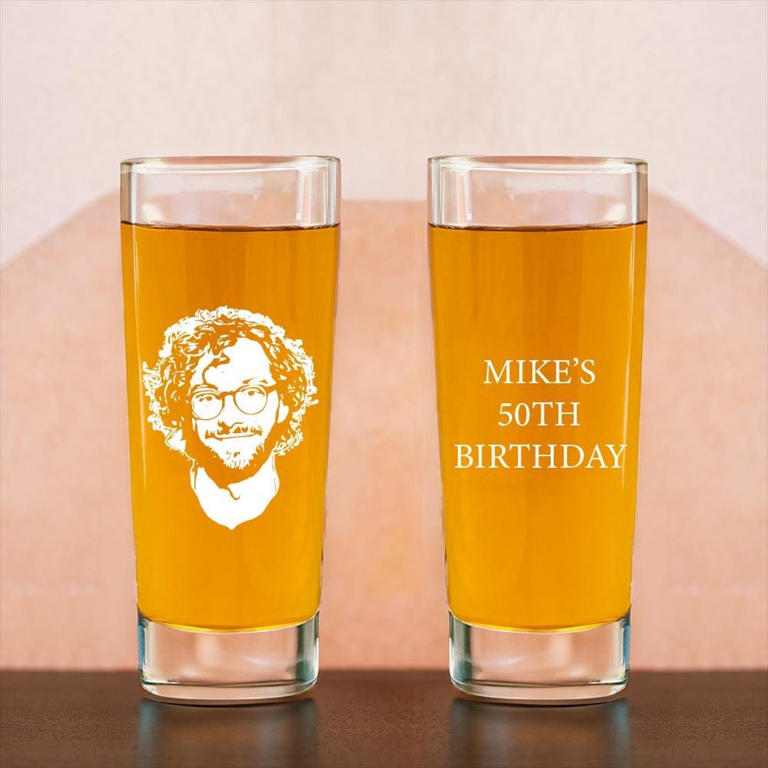 Birthday Shot Glass, Personalized Birthday Shooter Glass Favor, Custom ...