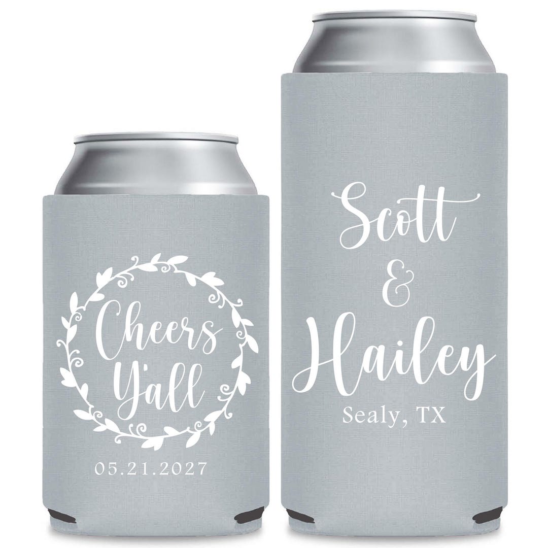 Custom Can Cooler, Totally Custom Beer Huggie, Custom Beer Gift, Custom ...