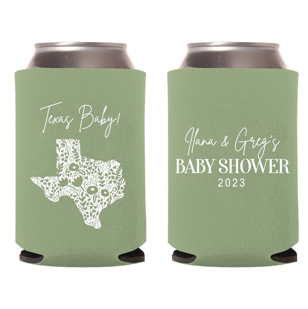 Baby Shower Can Coolers,can Coolers and Party Favors for Baby Showers ...