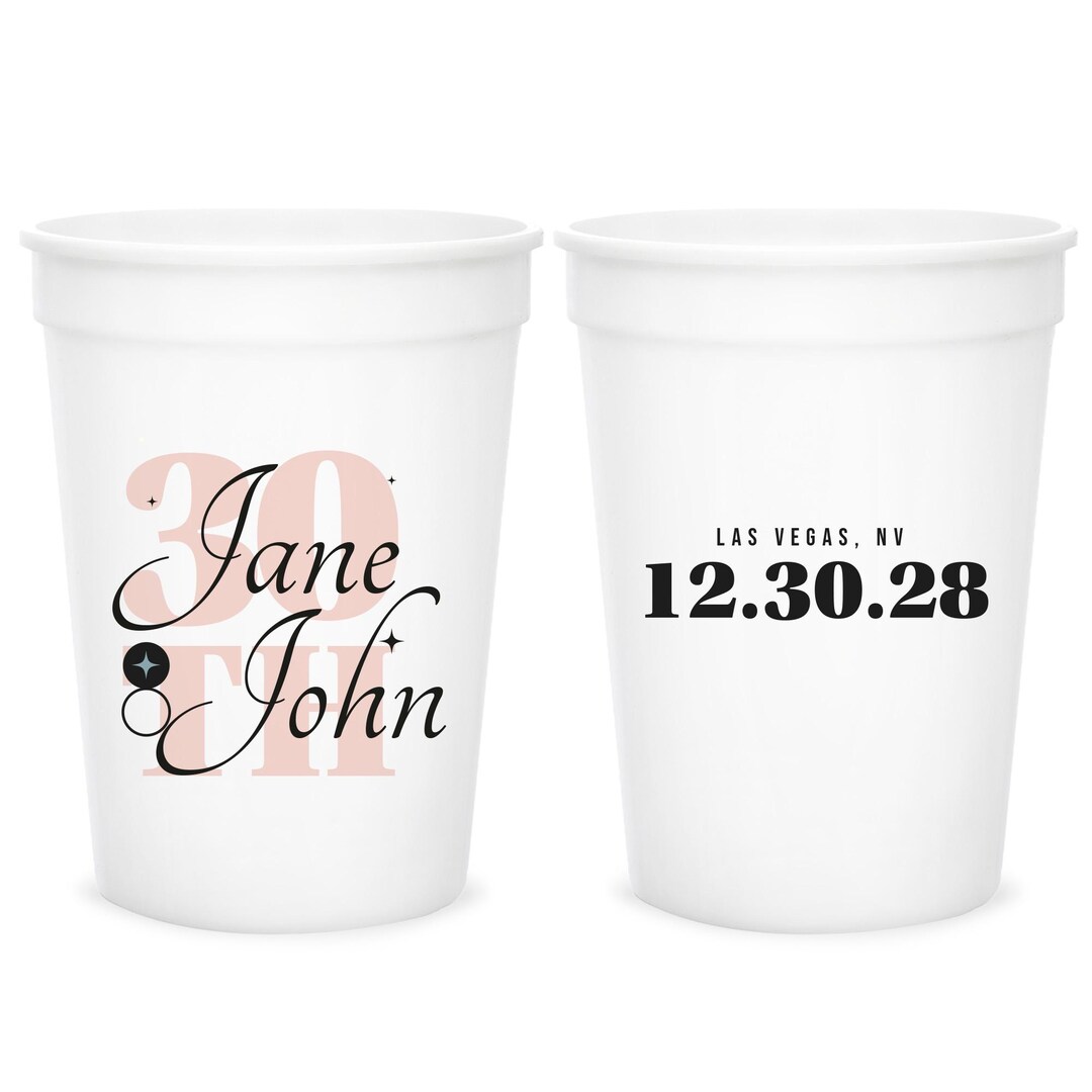 Full Color Stadium Cups, Custom Stadium Cups, Personalized Full Color ...