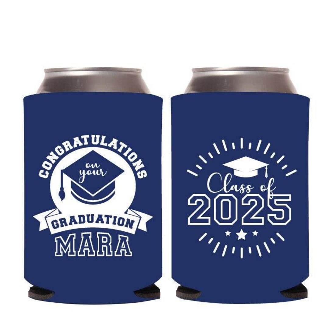 Congratulations on Your Graduation Customized Can Coolers, Graduation ...