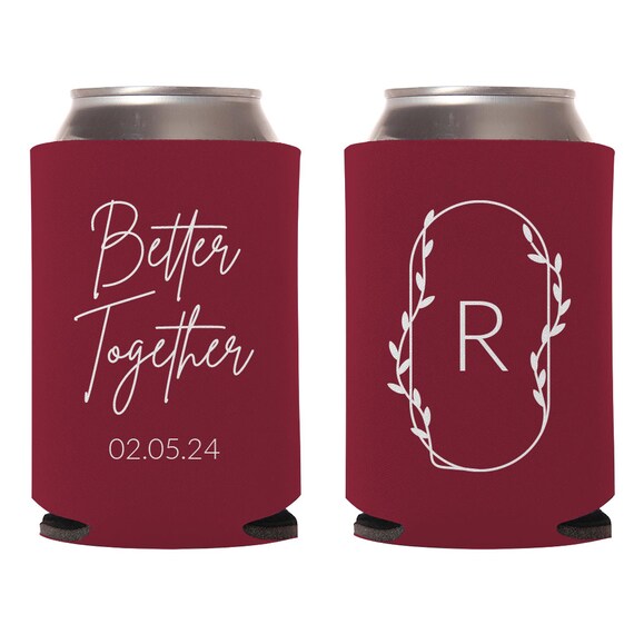 Better Together Wedding Favors Custom Beer Huggers Custom - Etsy
