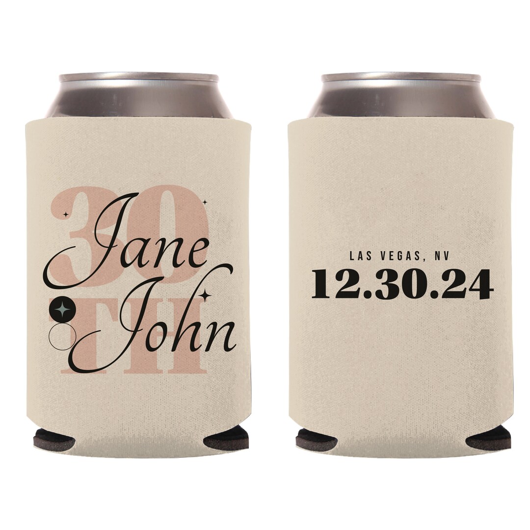 Full Color Can Coolers, Personalized Can Cooler Favors, Full Color Beer ...