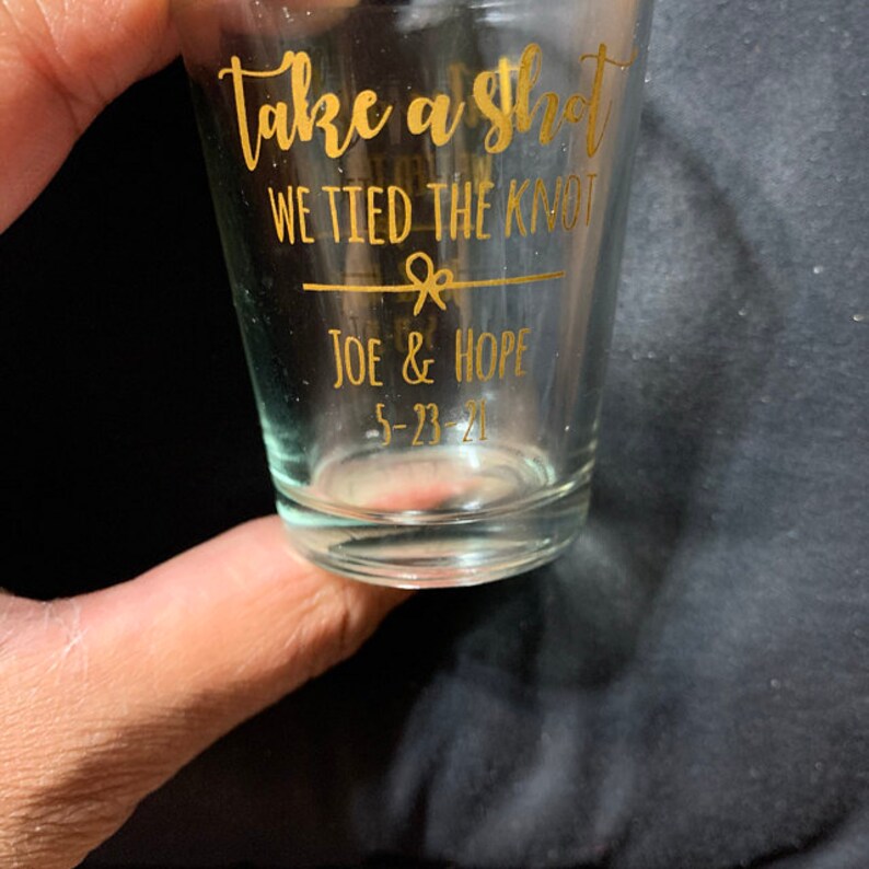 Custom Personalized Shot Glass Personalized Shot Glasses | Etsy