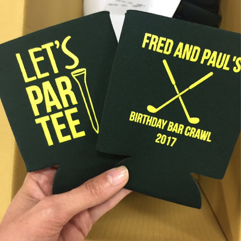 Let's Par Tee Golfing Bachelor Party Favors Golf | Etsy
