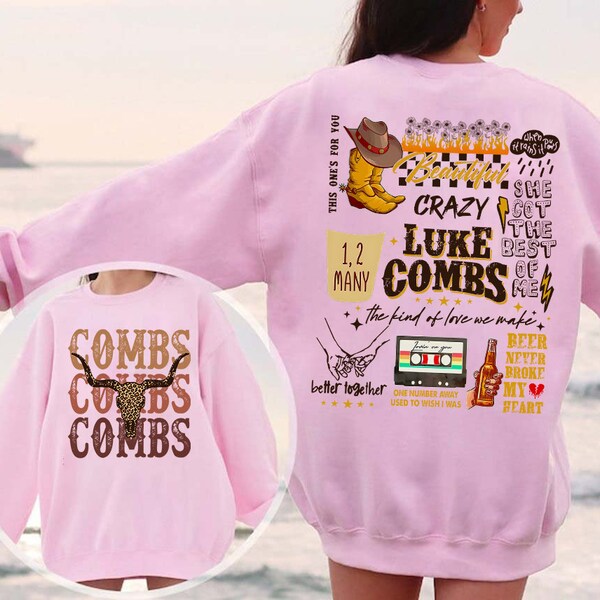 Luke Combs Shirt - Etsy