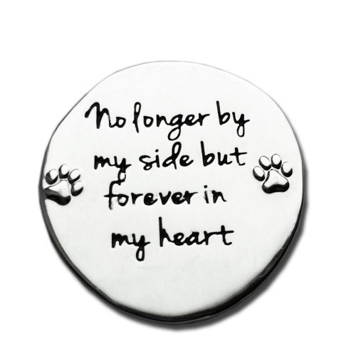 Pet Memorial Token Pet Loss Coin Pet Loss Gifts Loss of - Etsy