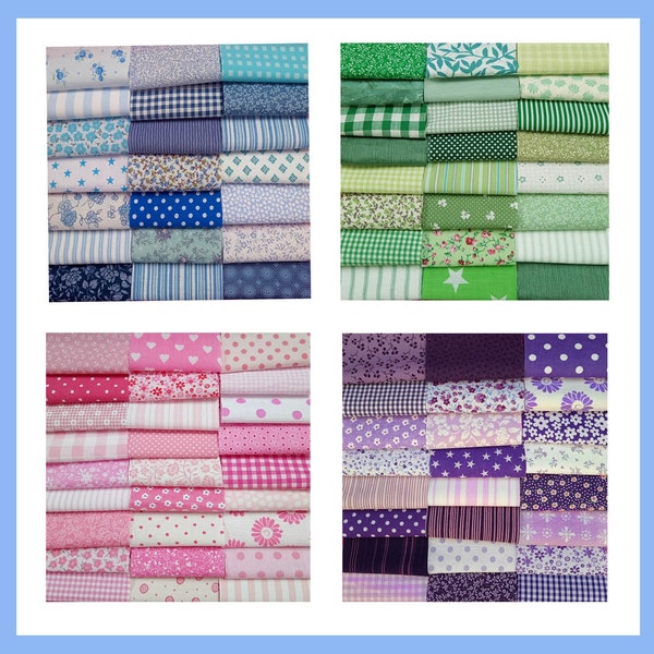 4x4 Fabric Squares - Etsy