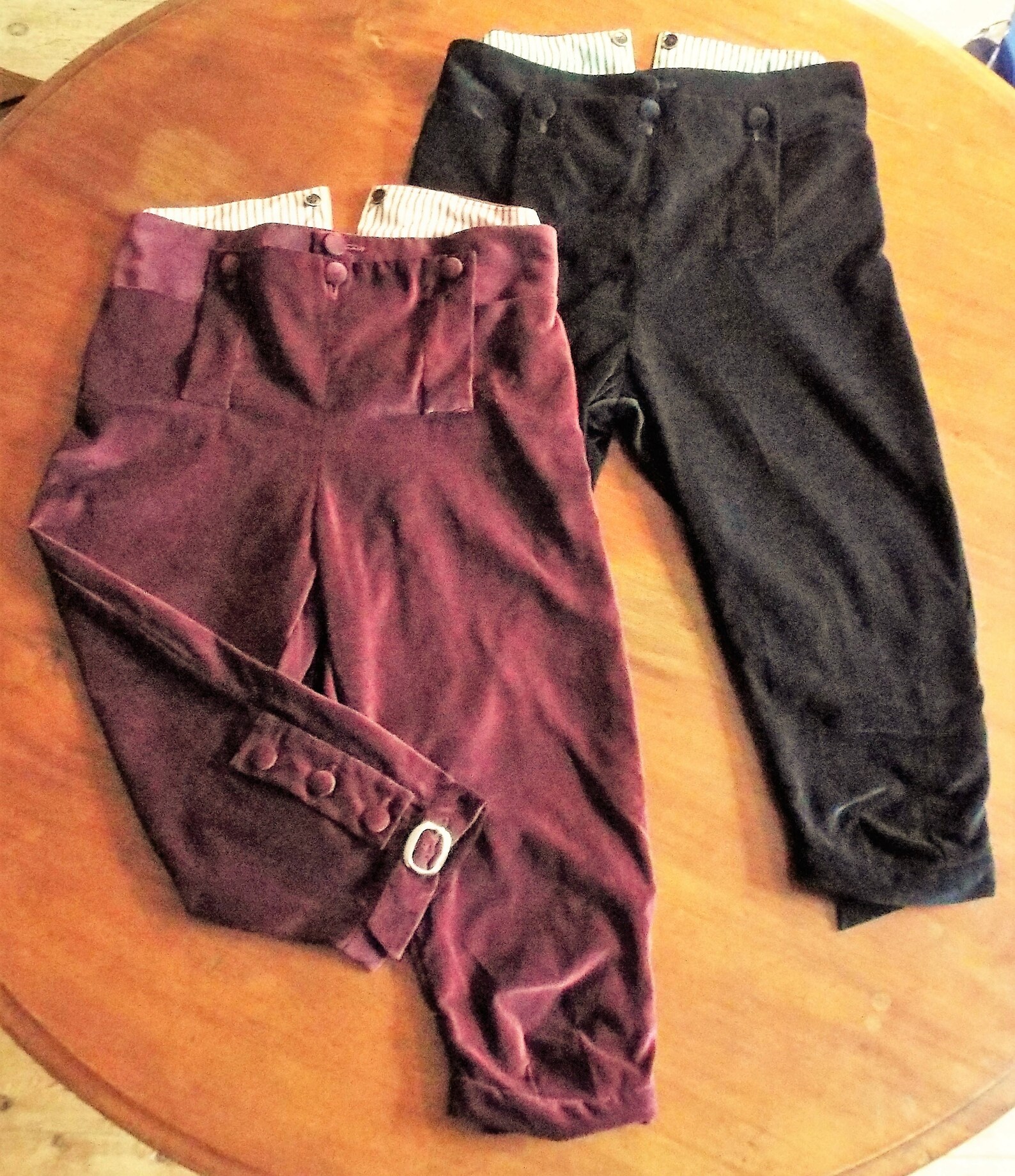 Gentleman's Velvet Fall-front Breeches 18th/19th Century - Etsy