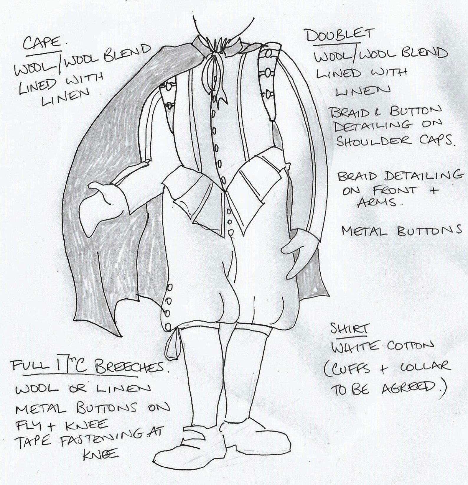 Mayflower Pilgrim Men's Custom-made Costume - Etsy