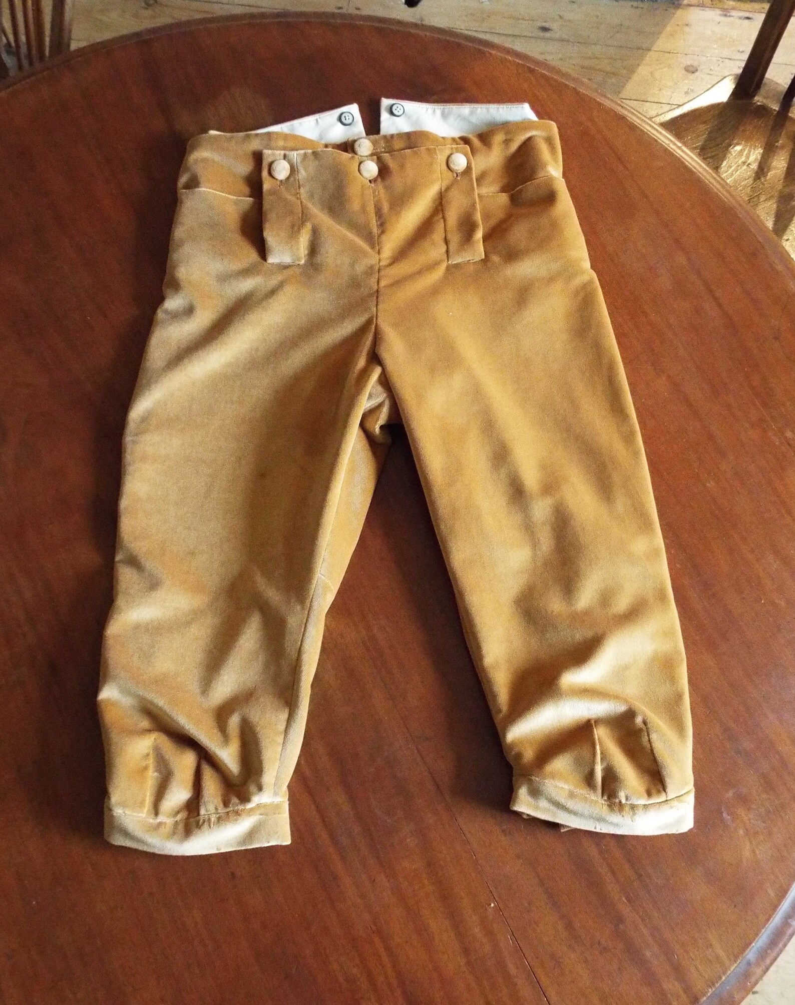 Gentleman's Velvet Fall-front Breeches 18th/19th Century - Etsy